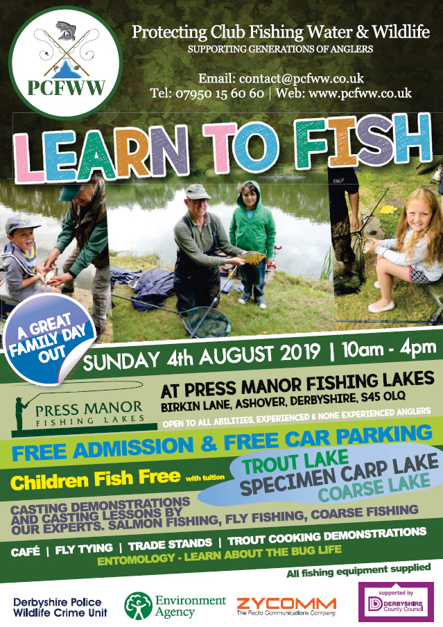 Kids learn to fish for free! Angling events during school holidays 2019
